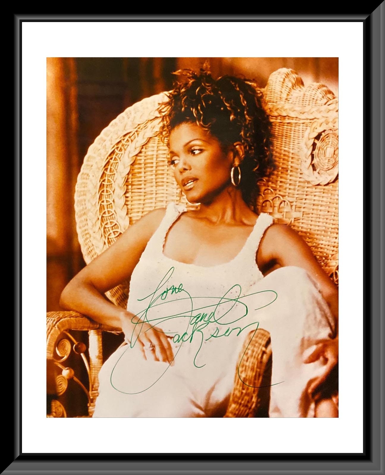 Janet Jackson Signed Photo - Etsy