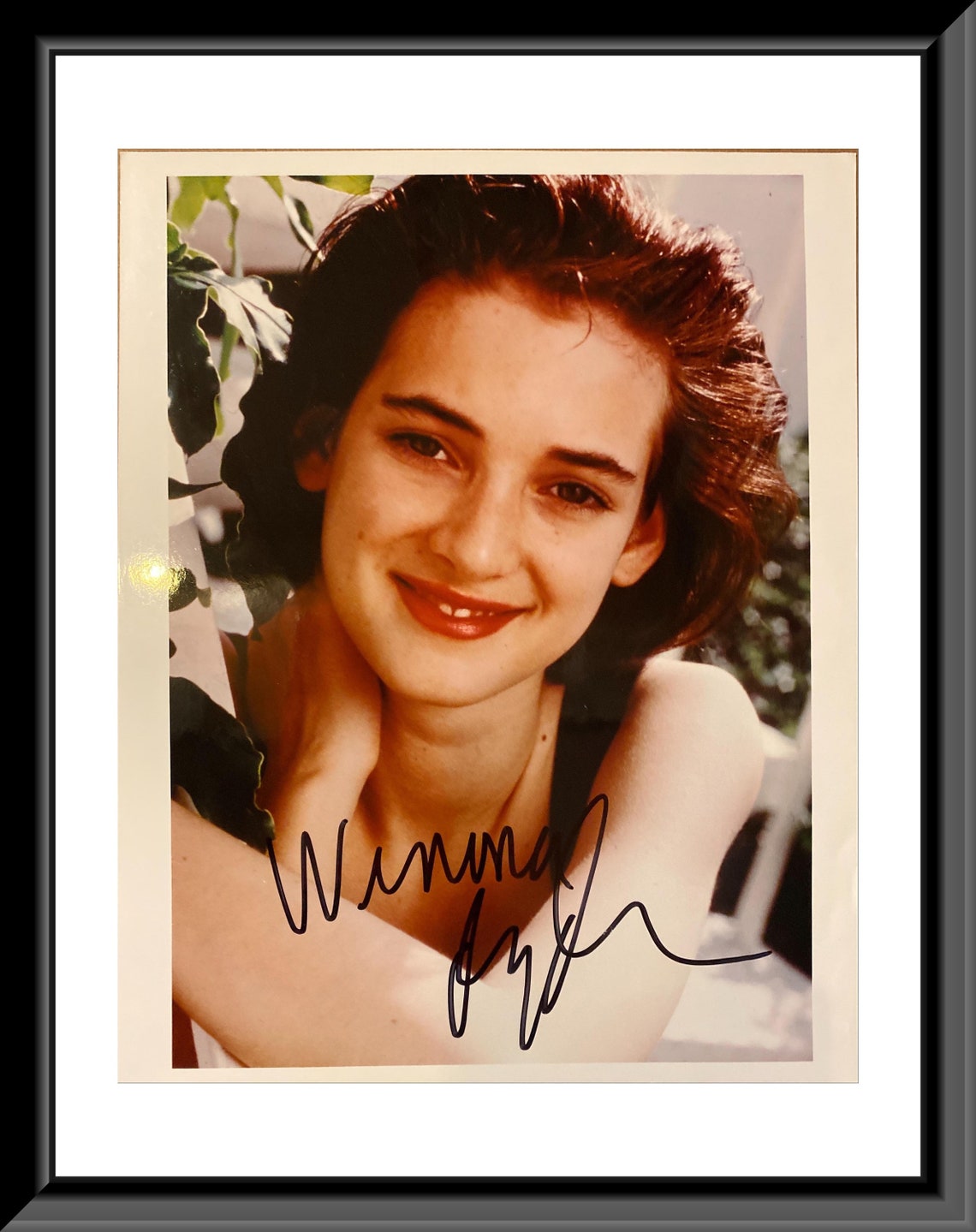 Winona Ryder Signed Photo - Etsy