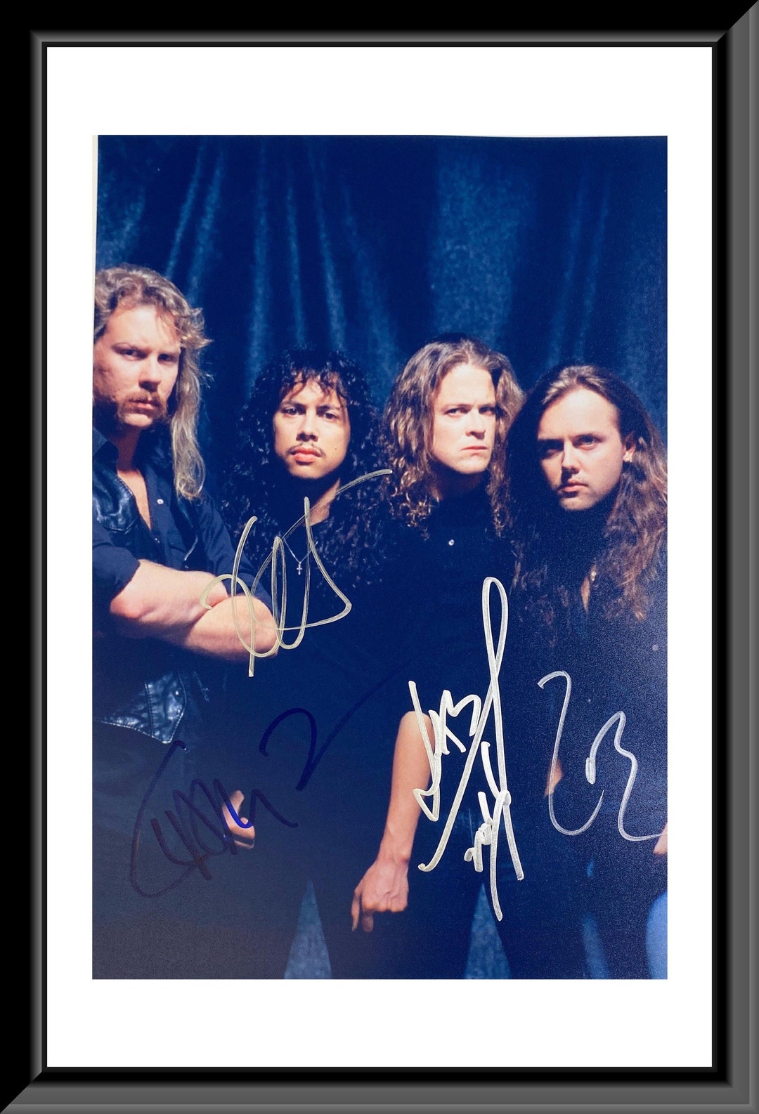 Metallica Band Signed Photo - Etsy