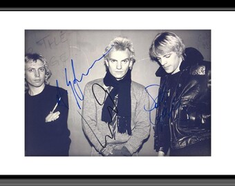 Police Signed Photo - Etsy