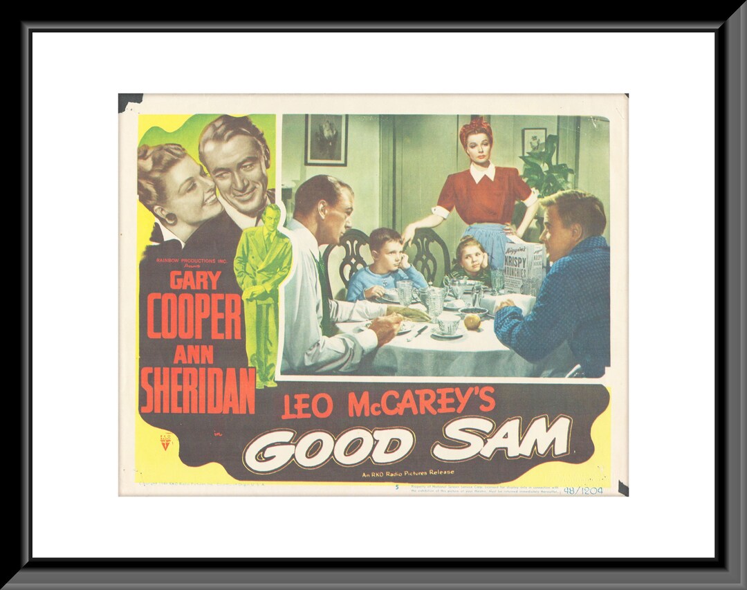 Good Sam 1948 Original Vintage Lobby Card - Etsy