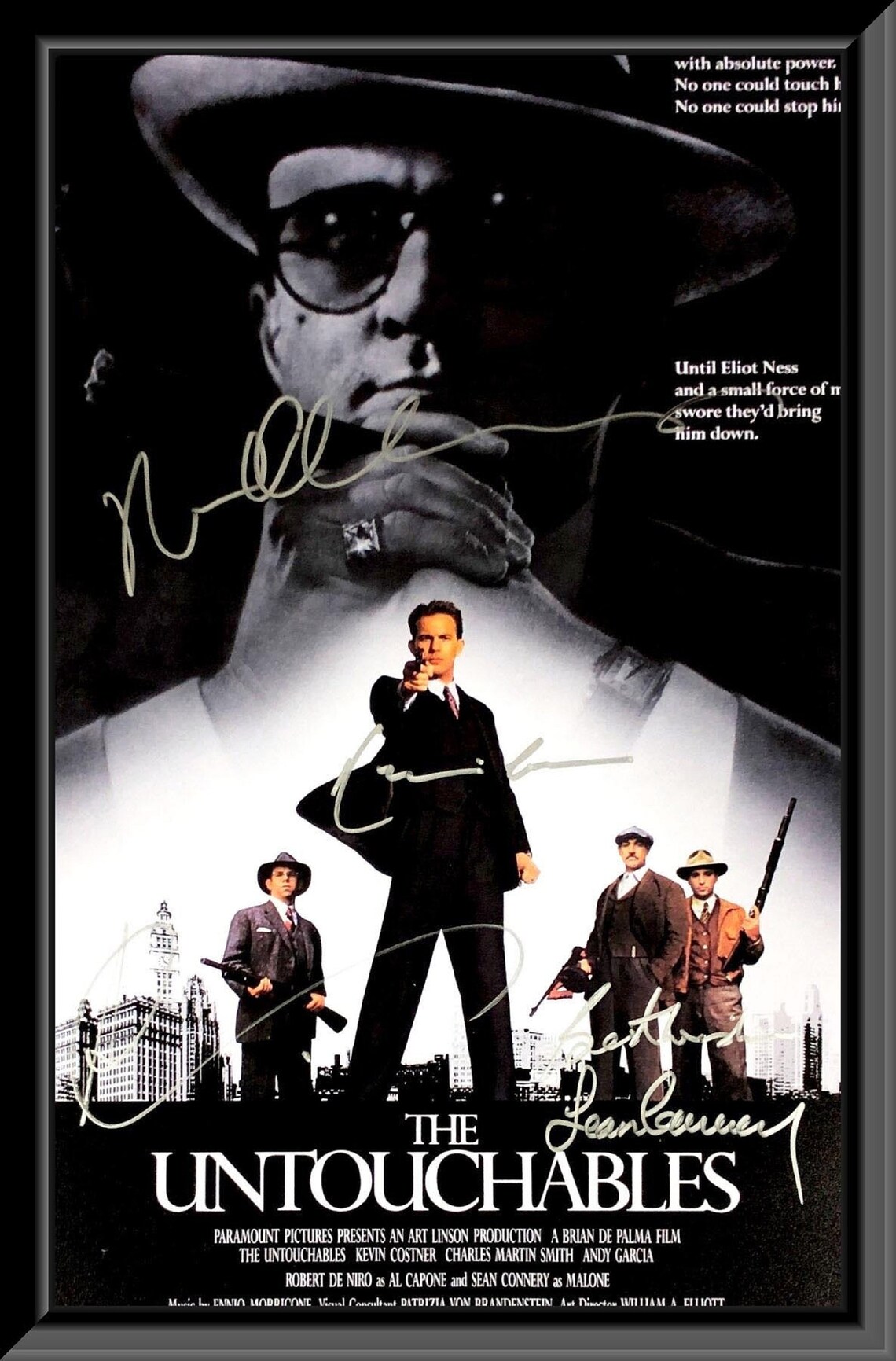 The Untouchables Cast Signed Movie Poster - Etsy