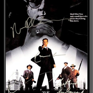 The Untouchables Cast Signed Movie Poster - Etsy