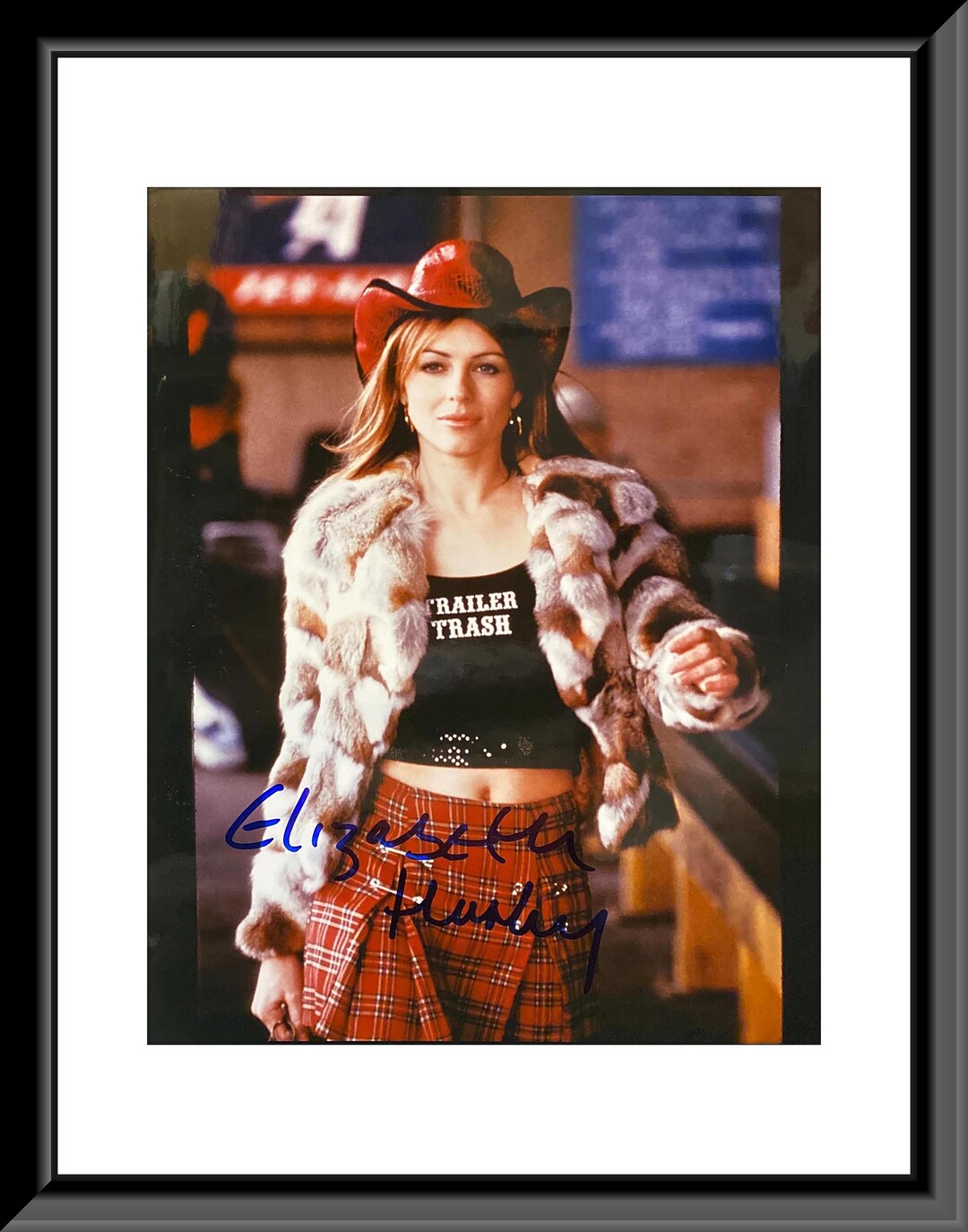 Elizabeth Hurley Signed serving Sarah Movie Photo - Etsy