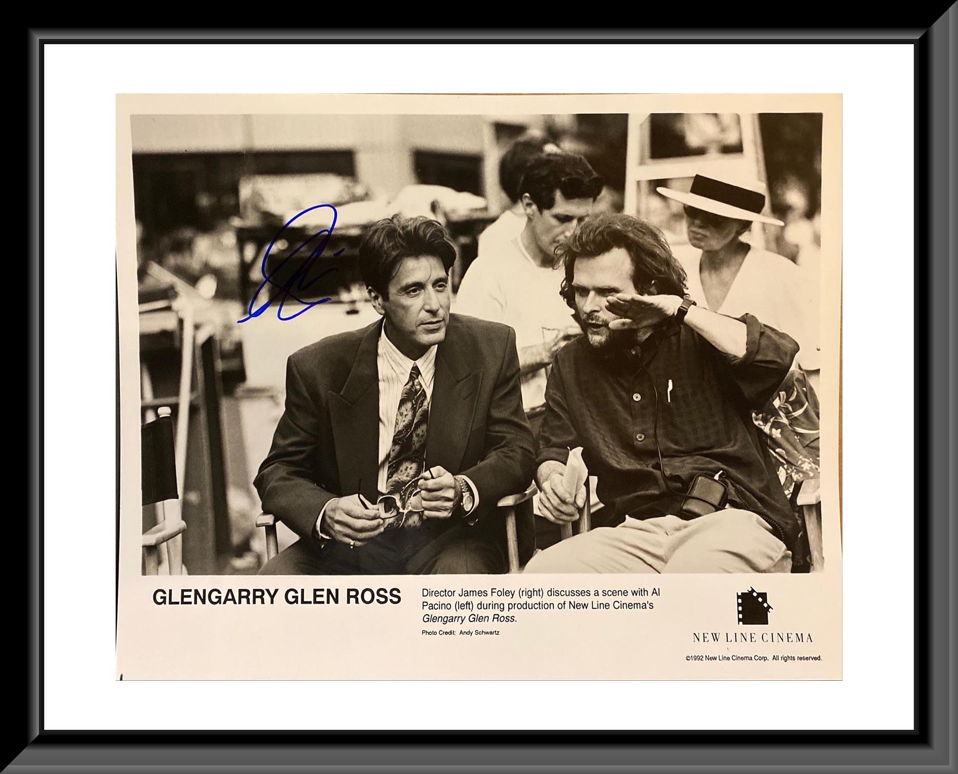 Al Pacino Signed glengarry Glen Ross Movie Photo - Etsy