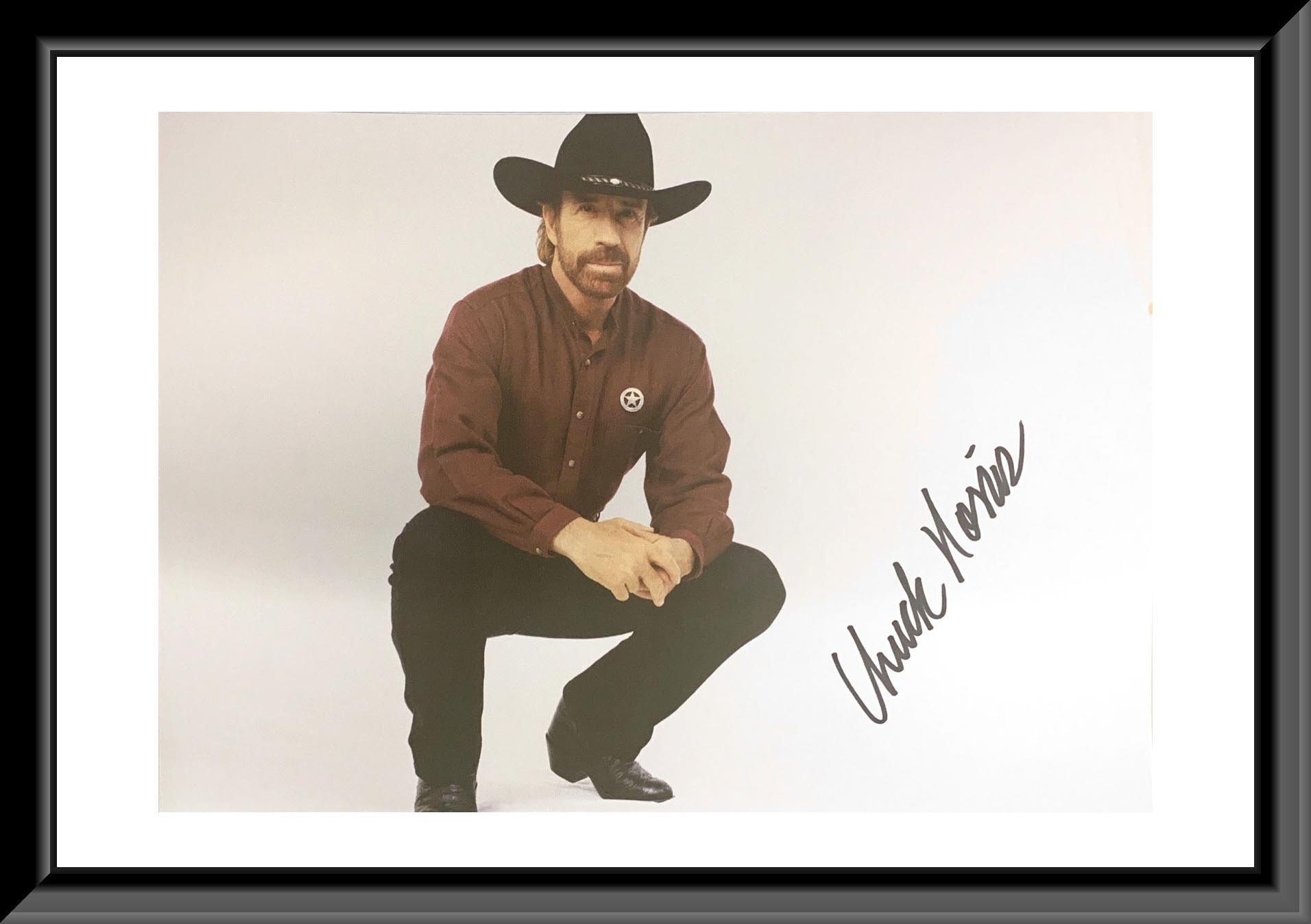 Chuck Norris Signed Movie Photo - Etsy