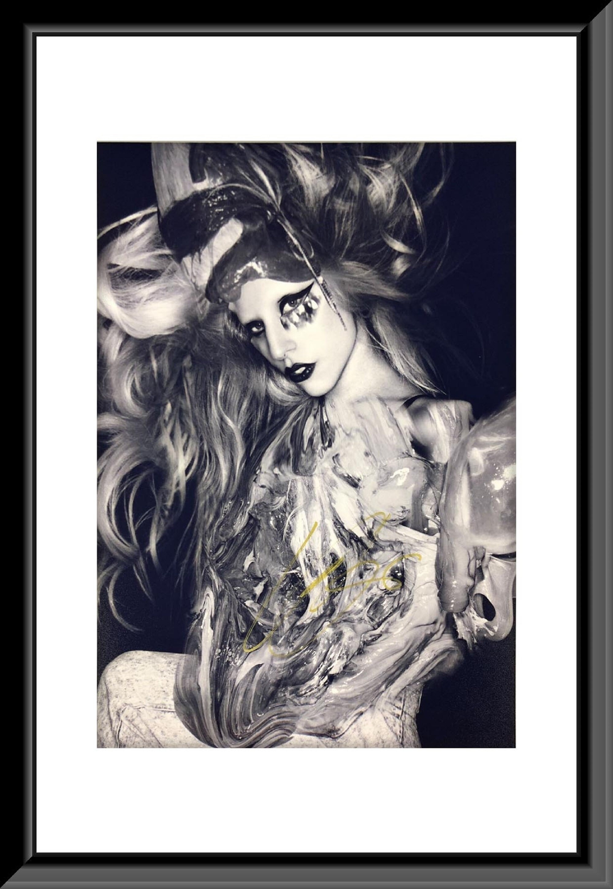 Lady Gaga Signed Photo - Etsy