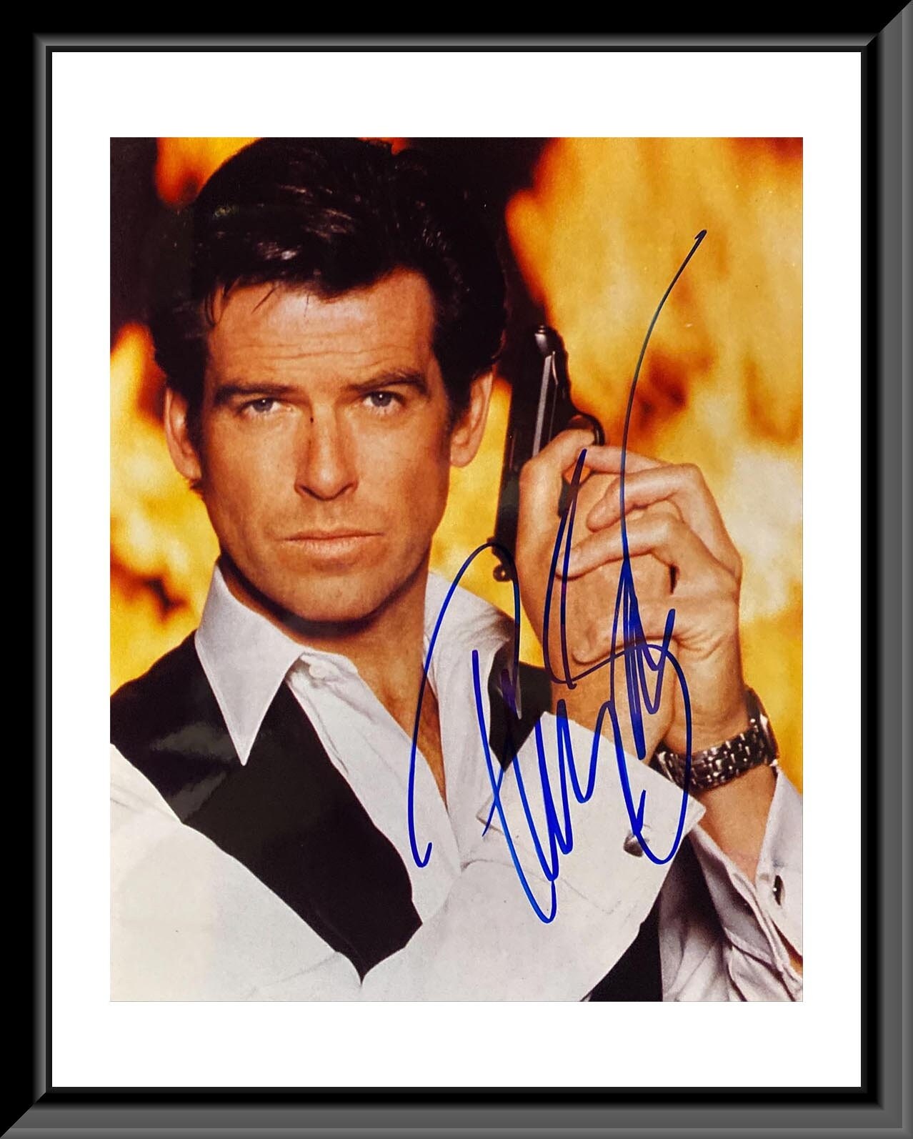Memorabilia Collectibles Art & Collectibles Pierce brosnan signed ...