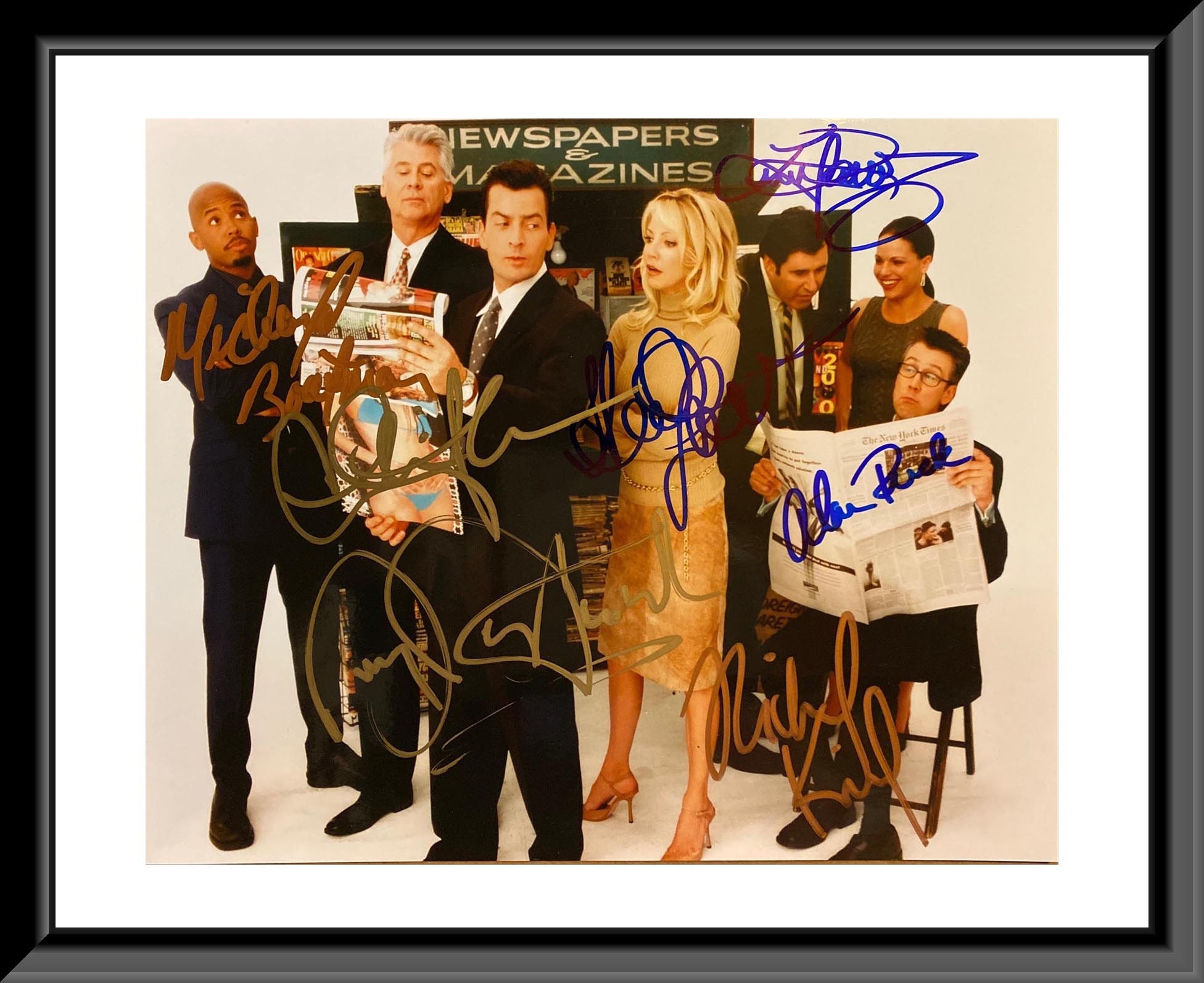 spin-city-cast-signed-photo-etsy
