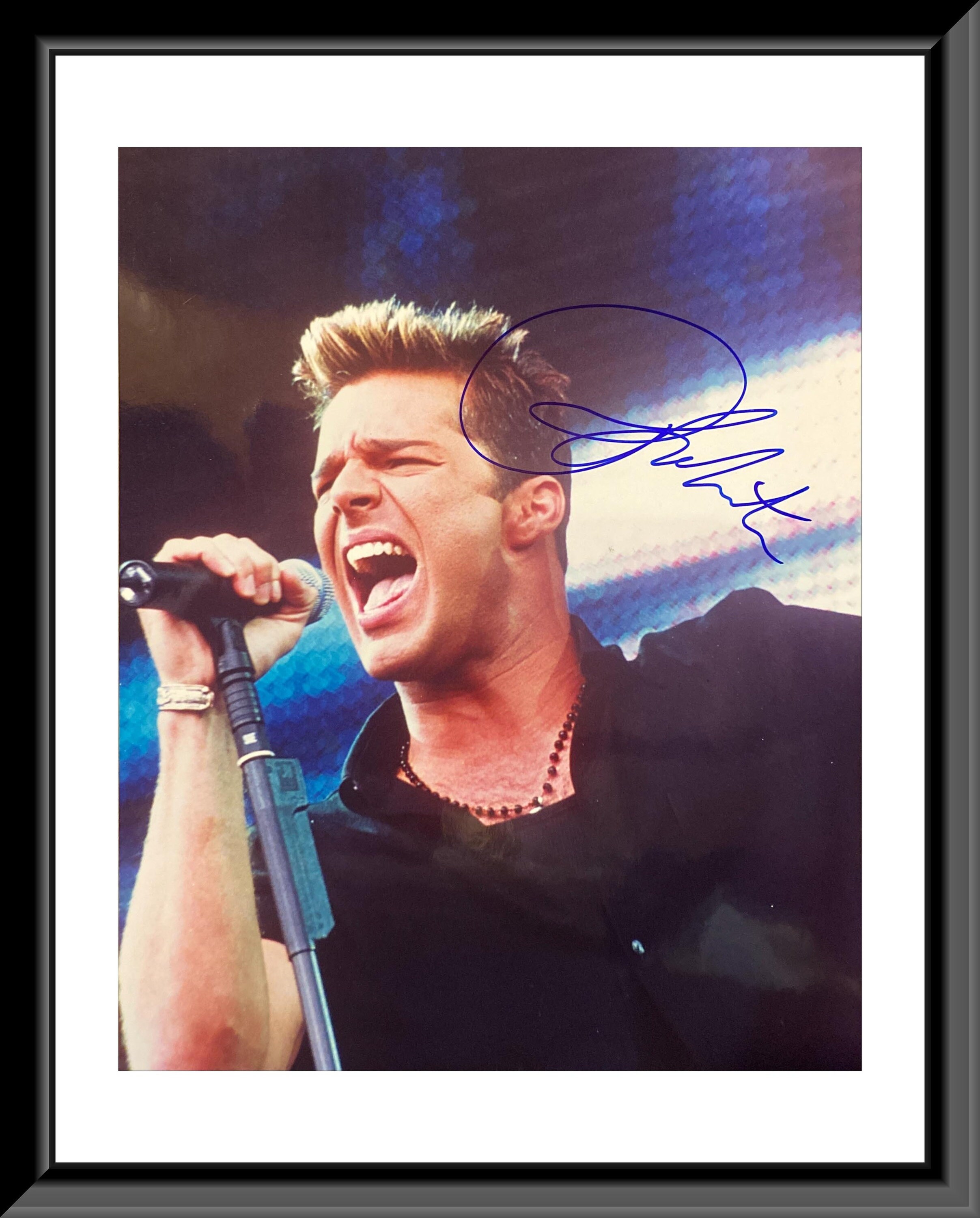 Ricky Martin Signed Photo - Etsy
