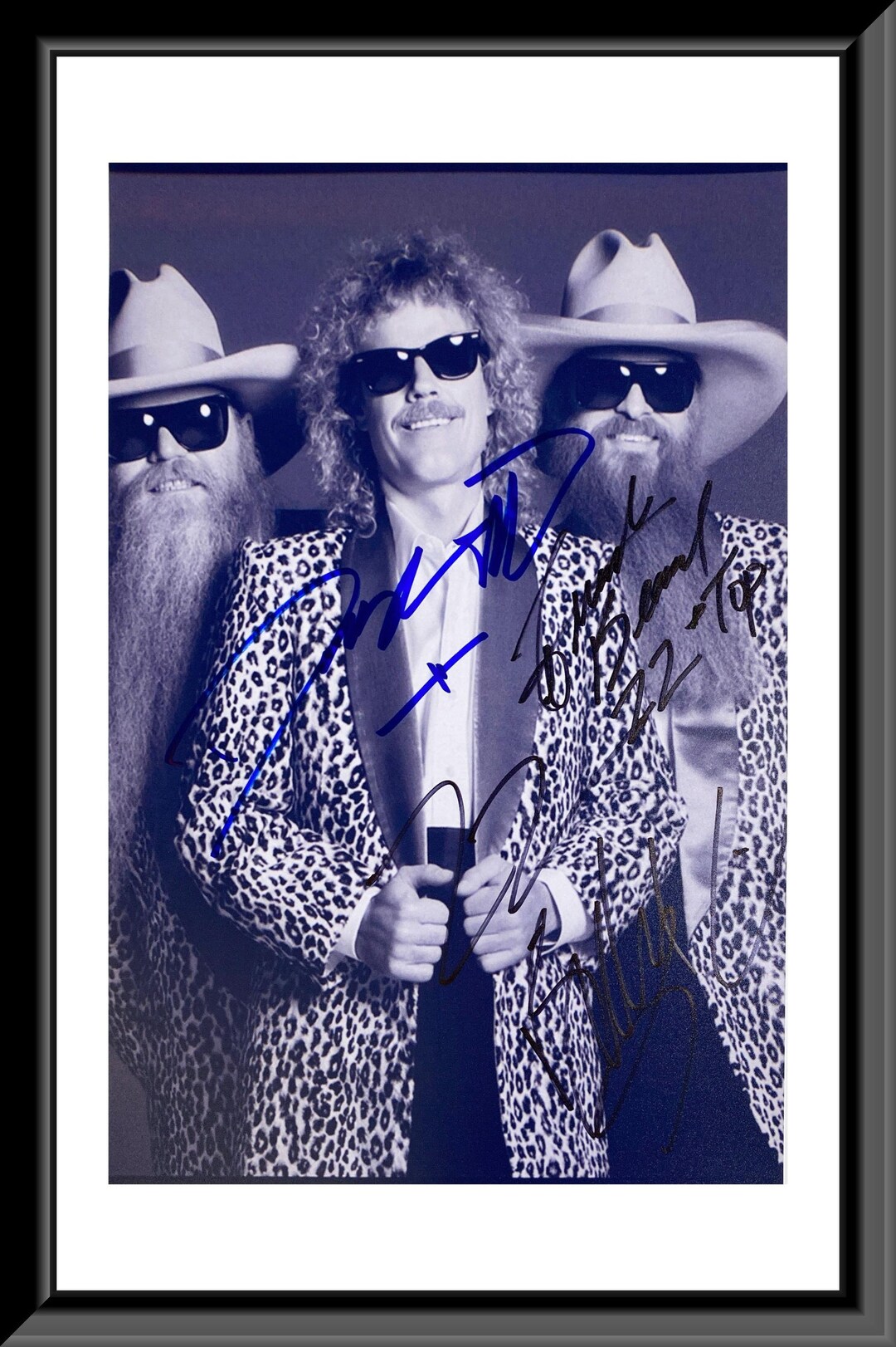 ZZ Top Band Signed Photo - Etsy