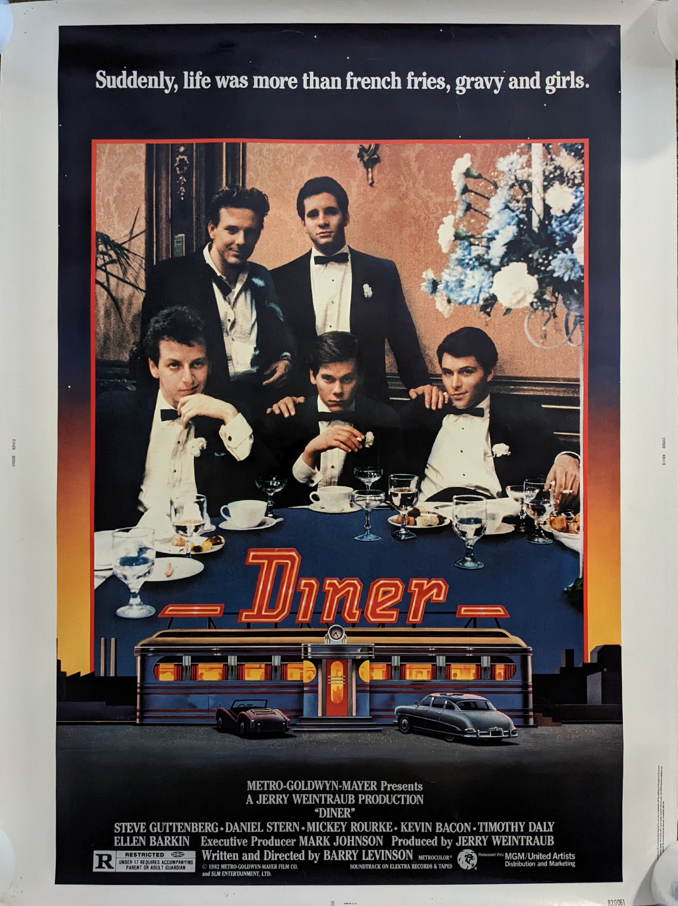 Diner Movie Poster