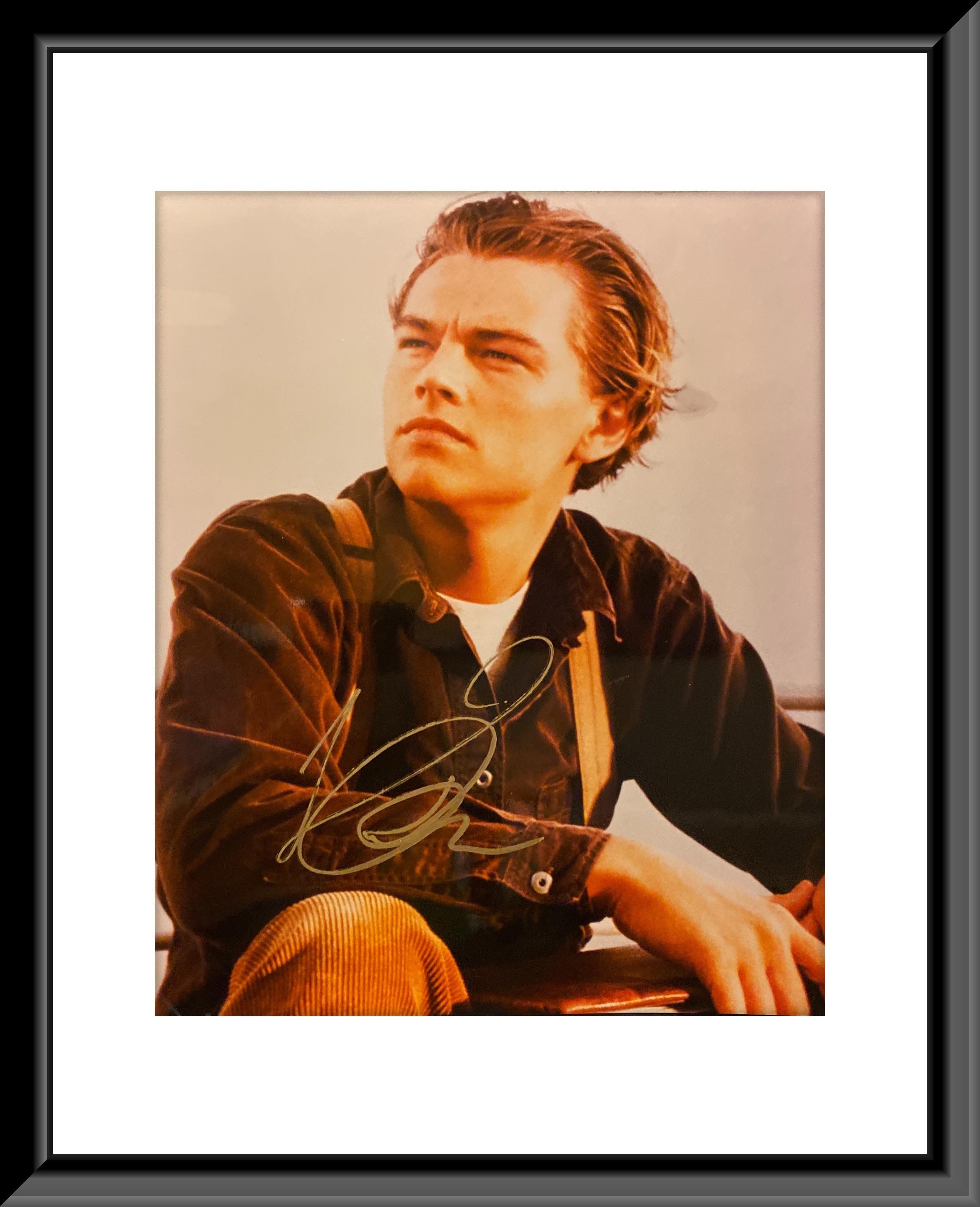Leonardo Dicaprio Signed titanic Photo - Etsy