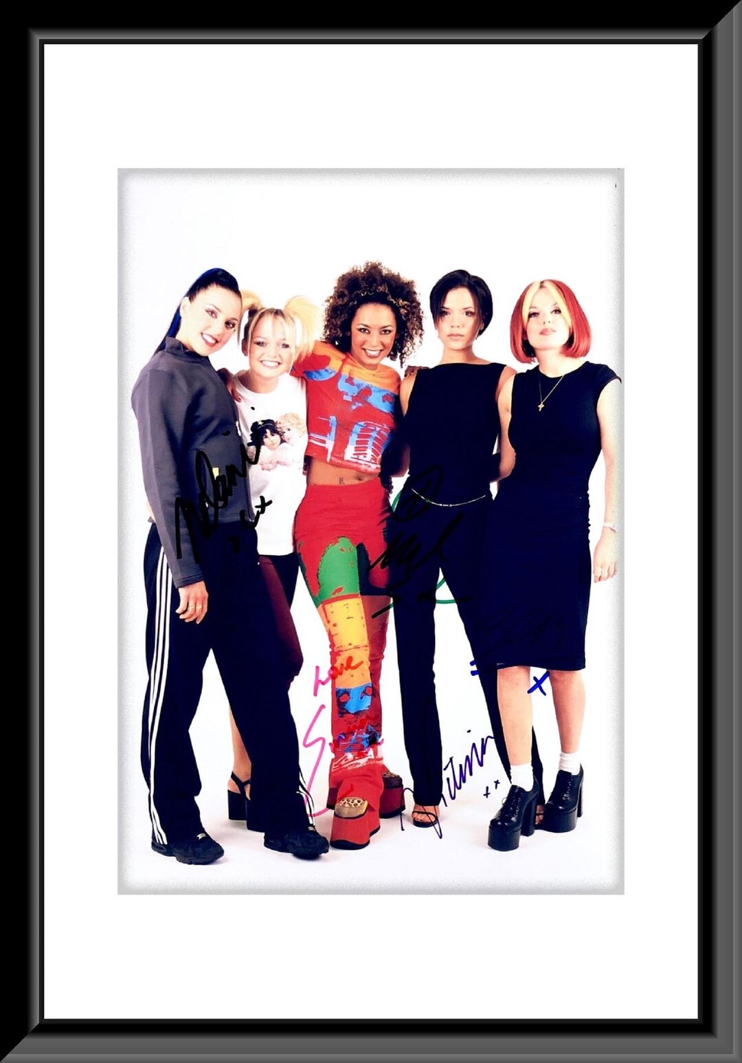 The Spice Girls Signed Photo - Etsy