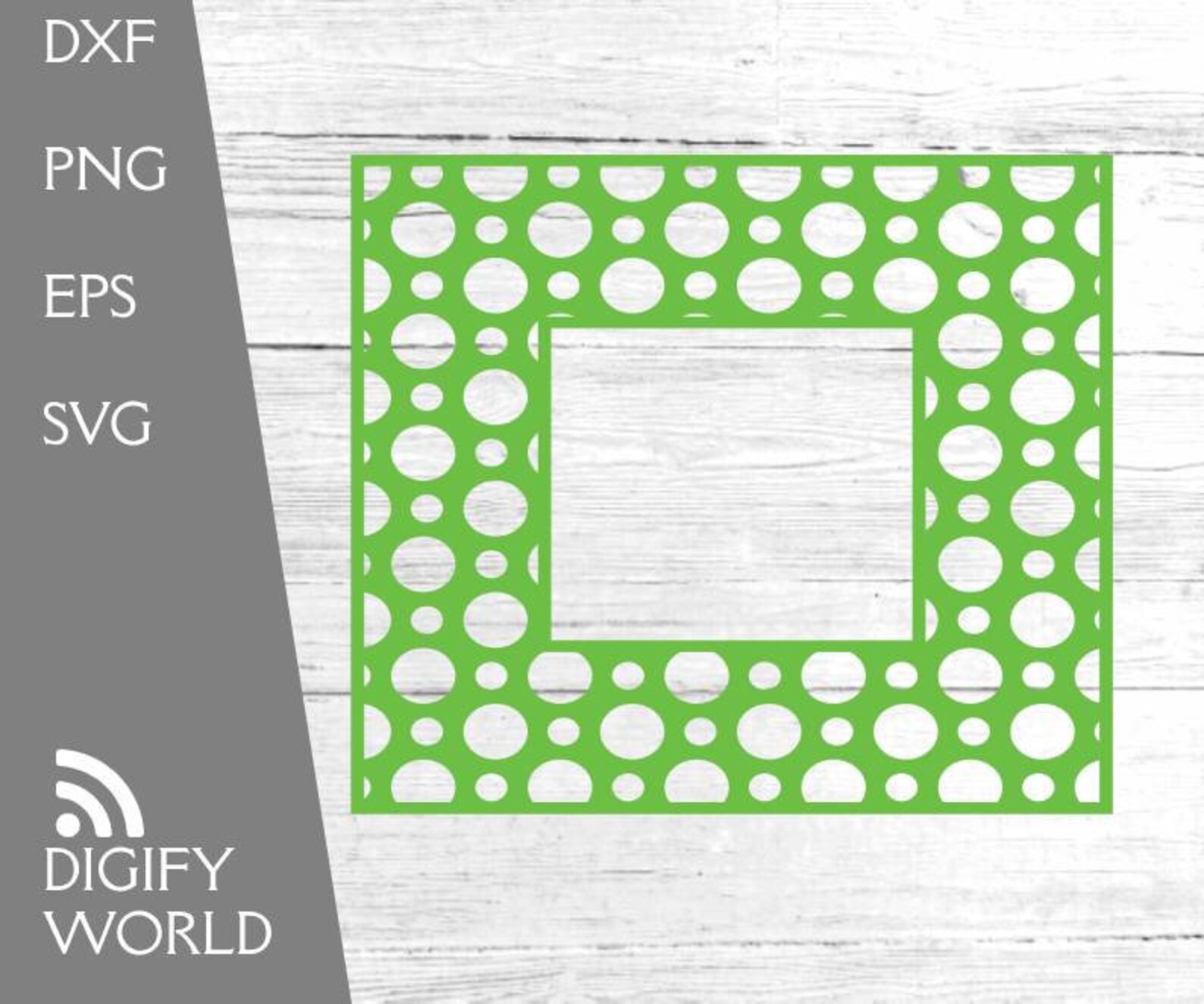 Squares Monogram Border SVG Monogram Frame svg Square | Etsy