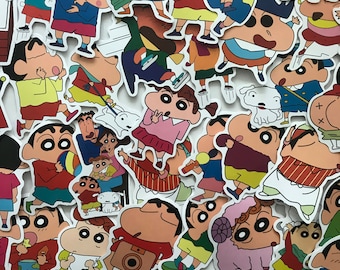 Shin Chan Stickers - Etsy