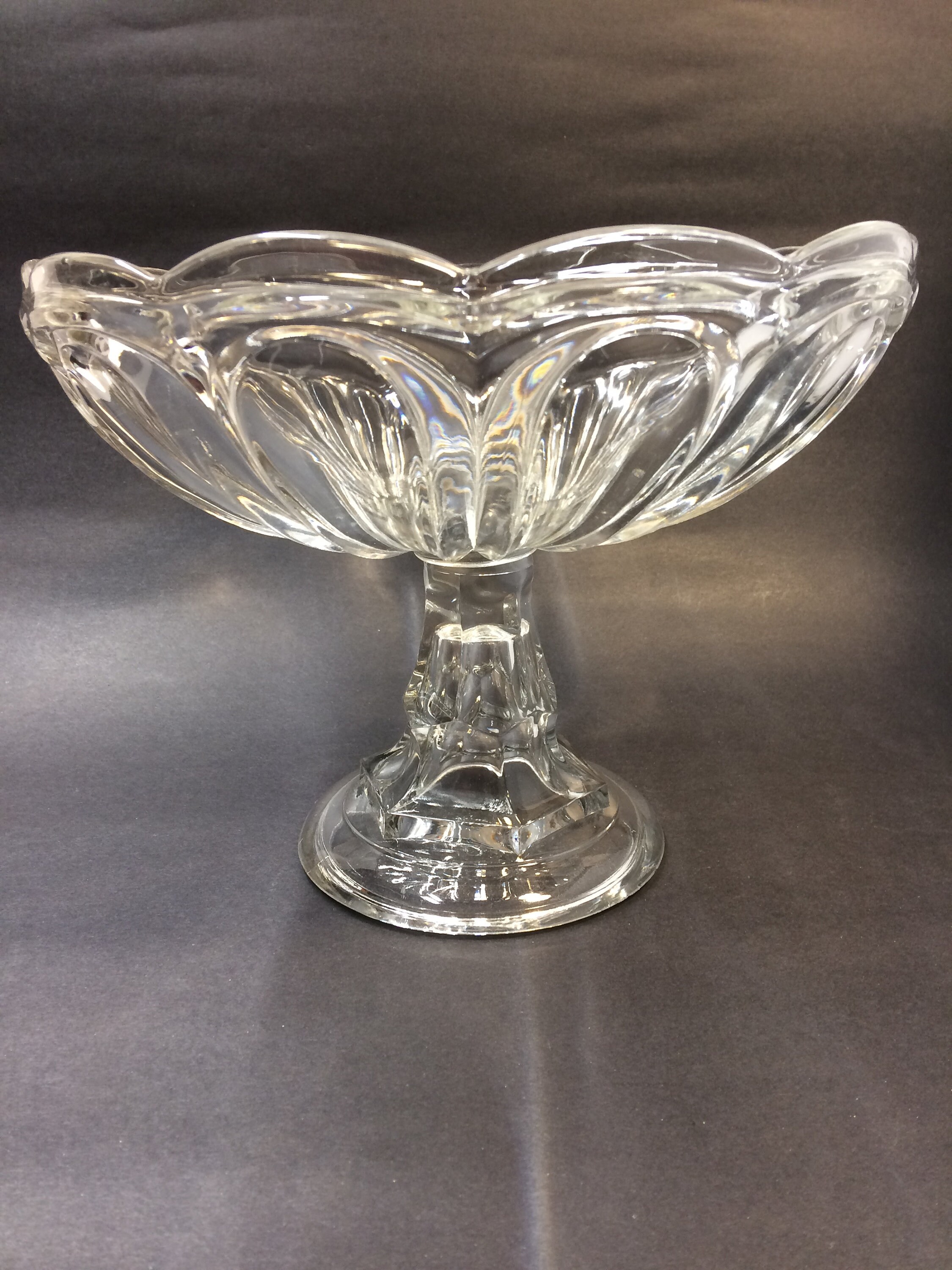 Vintage EAPG Compote O'hara Seneca Loop Pattern | Etsy UK