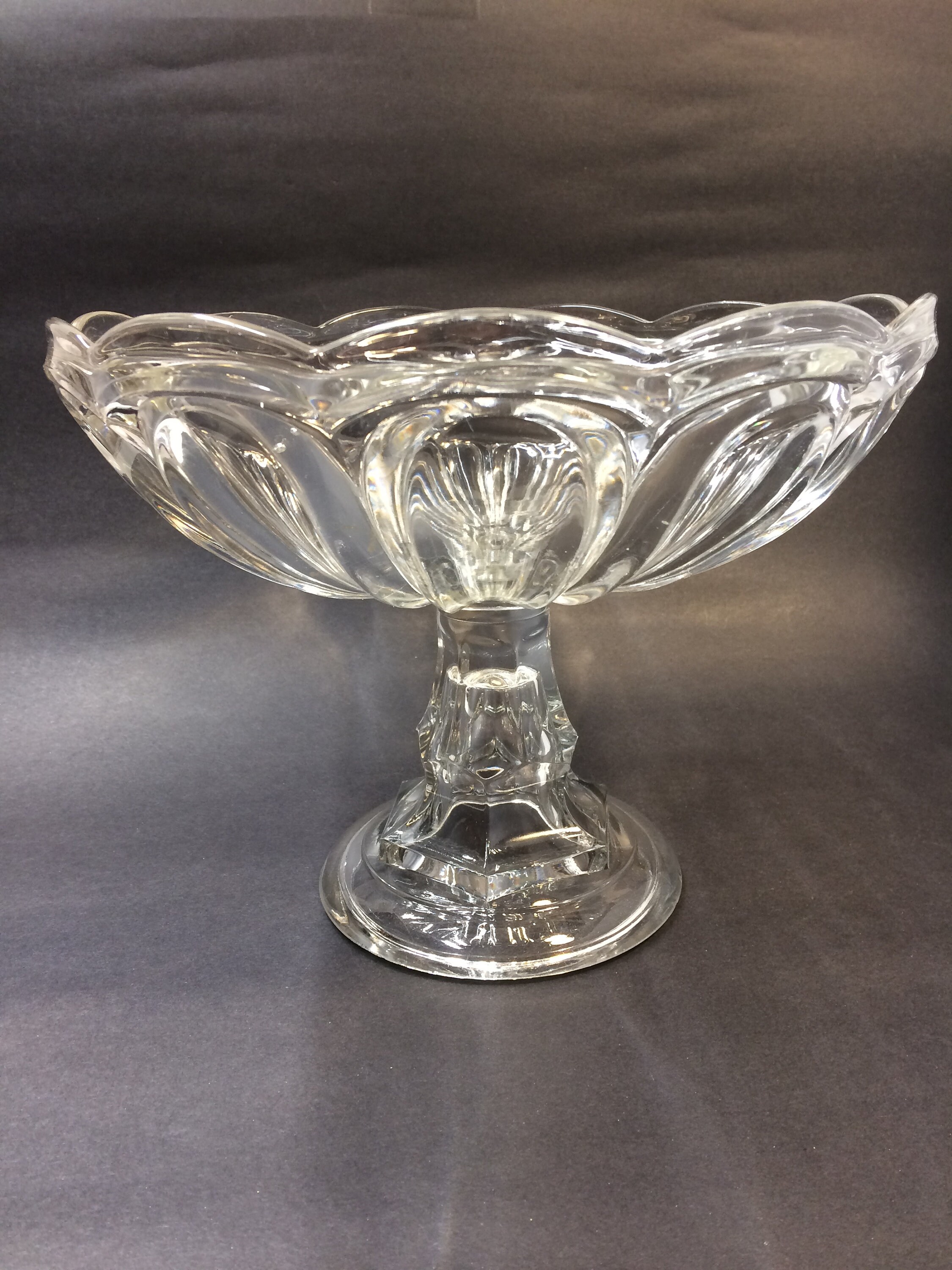 Vintage EAPG Compote O'hara Seneca Loop Pattern | Etsy UK