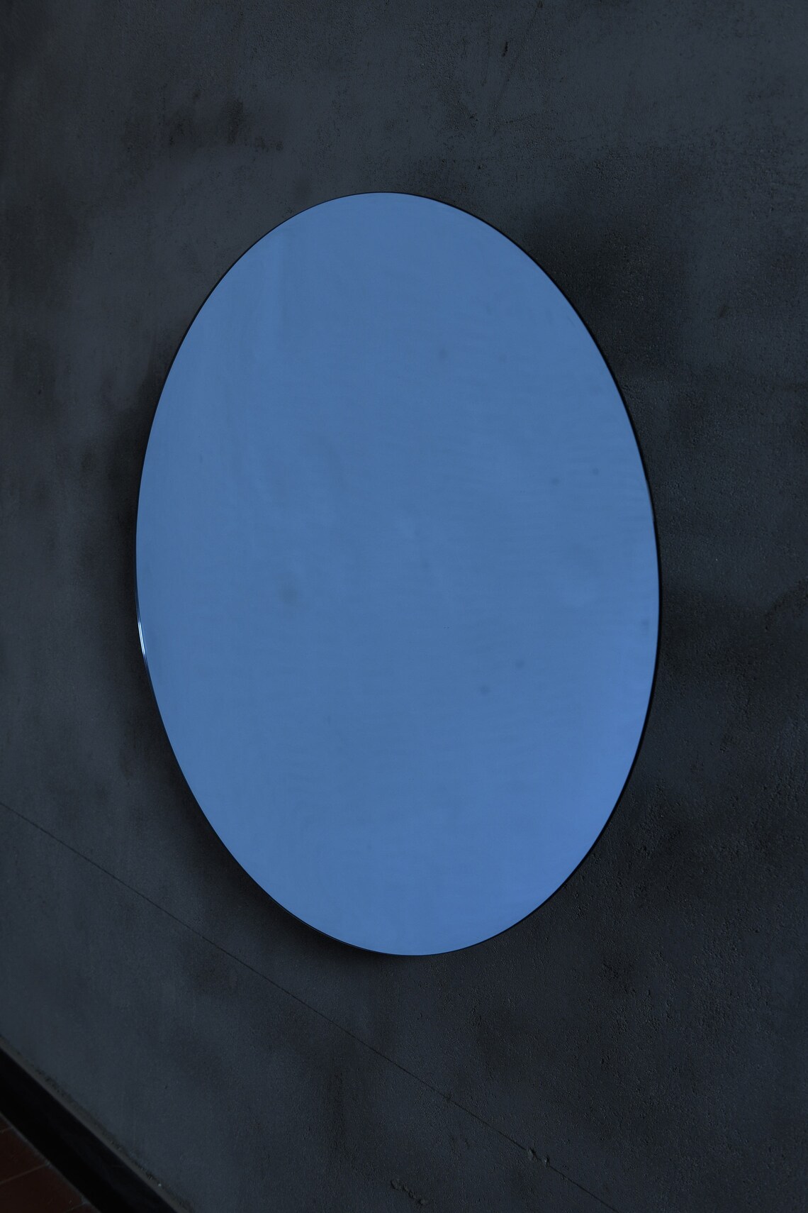 Concave Mirror Blue Color - Etsy