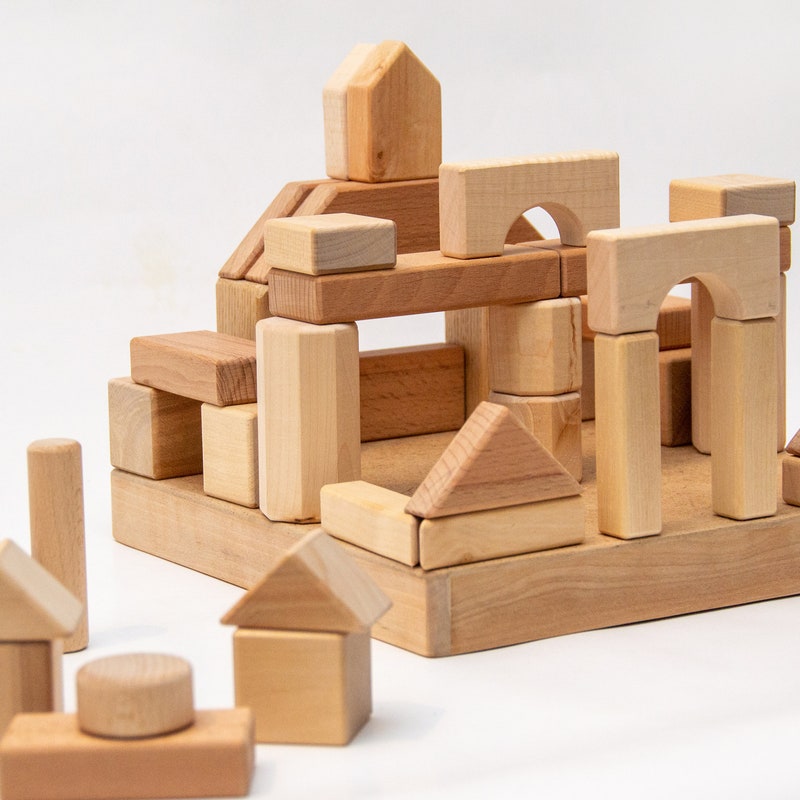 Wood Toy Blocks - Etsy