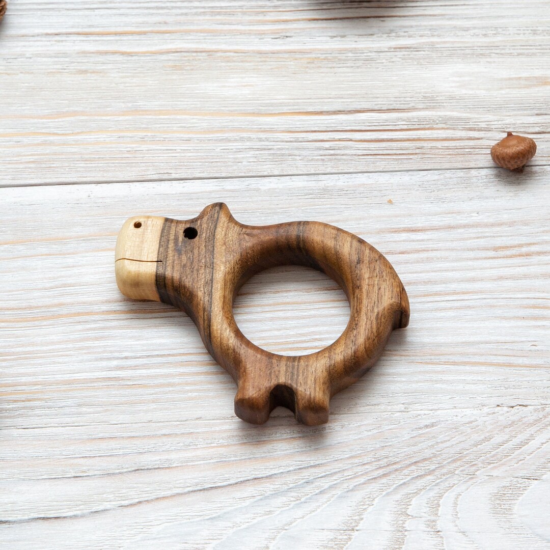 Wooden Baby Teether Toys From Natural Materials Gift for Baby - Etsy
