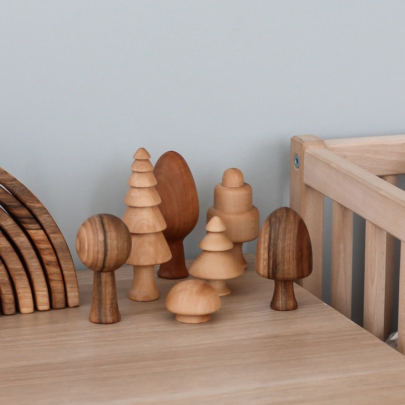 Wooden Tree Toy - Etsy