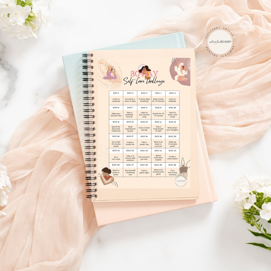 Self Growth & Self Care Printable Worksheets | Self Care Challenge | My ...