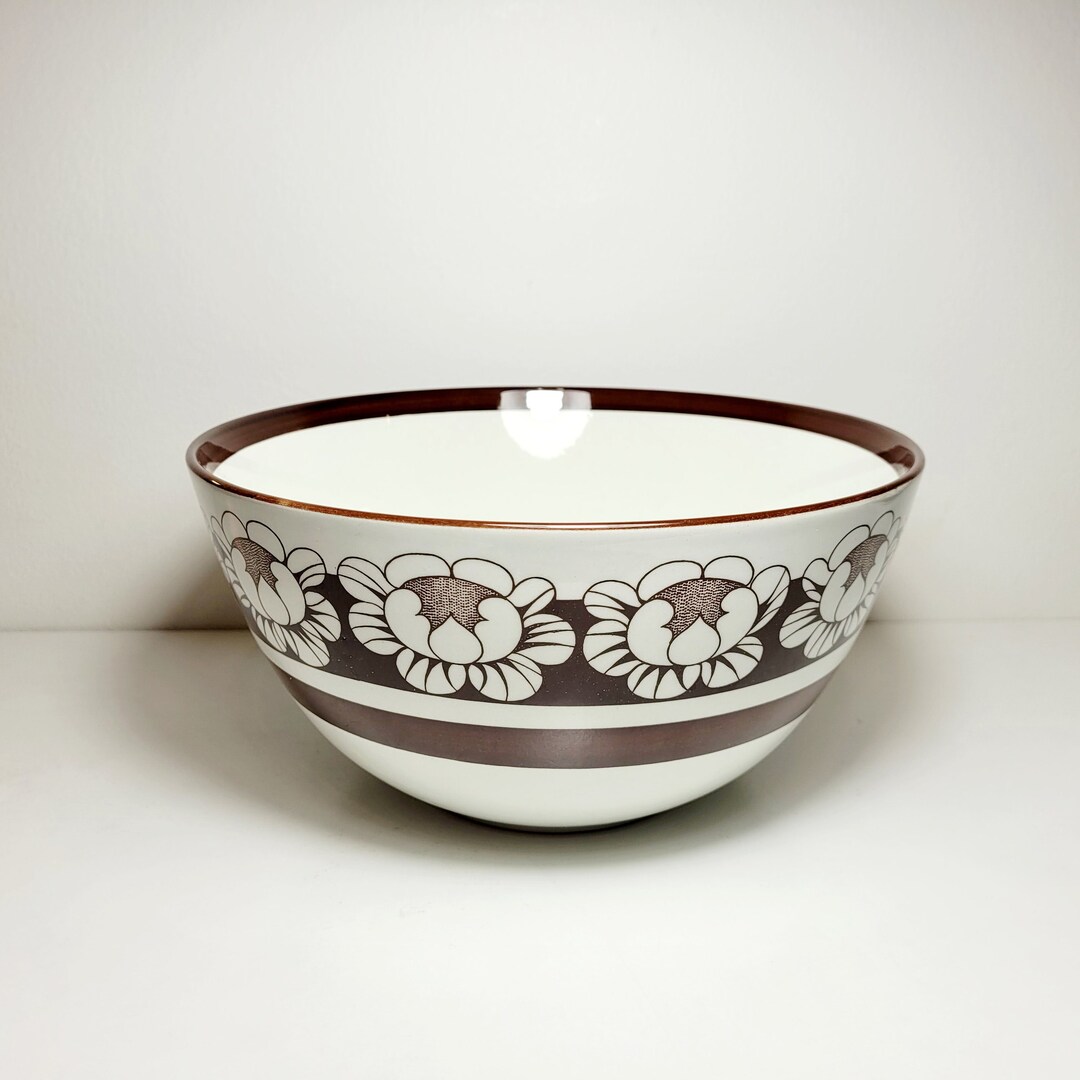 Arabia Finland KATRILLI 2 Liter Bowl, Designed by Esteri Tomula. Nordic ...