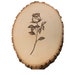 Rose Wood Burning - Etsy