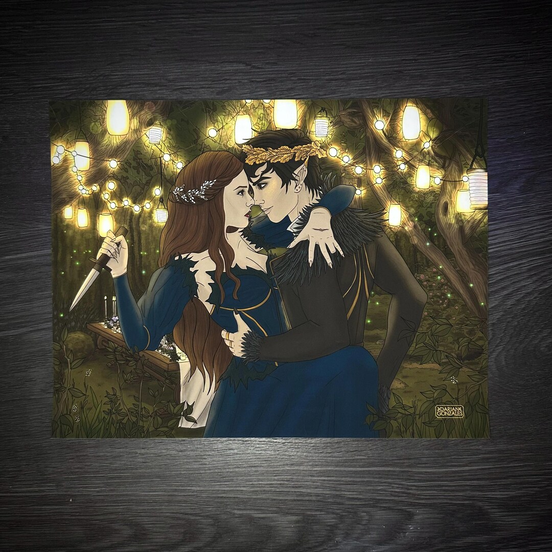 Jude and Cardan Cruel Prince Booktok Art Print - Etsy