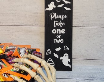 Please Take One Candy Sign - Etsy