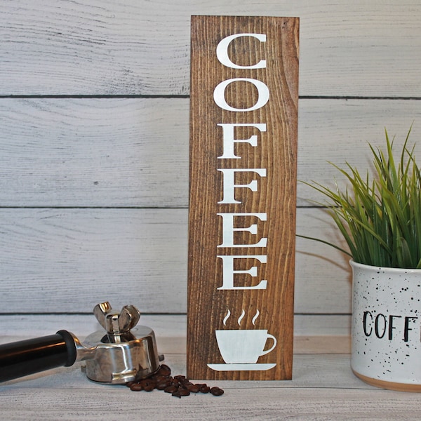 Coffee Wood Sign - Etsy