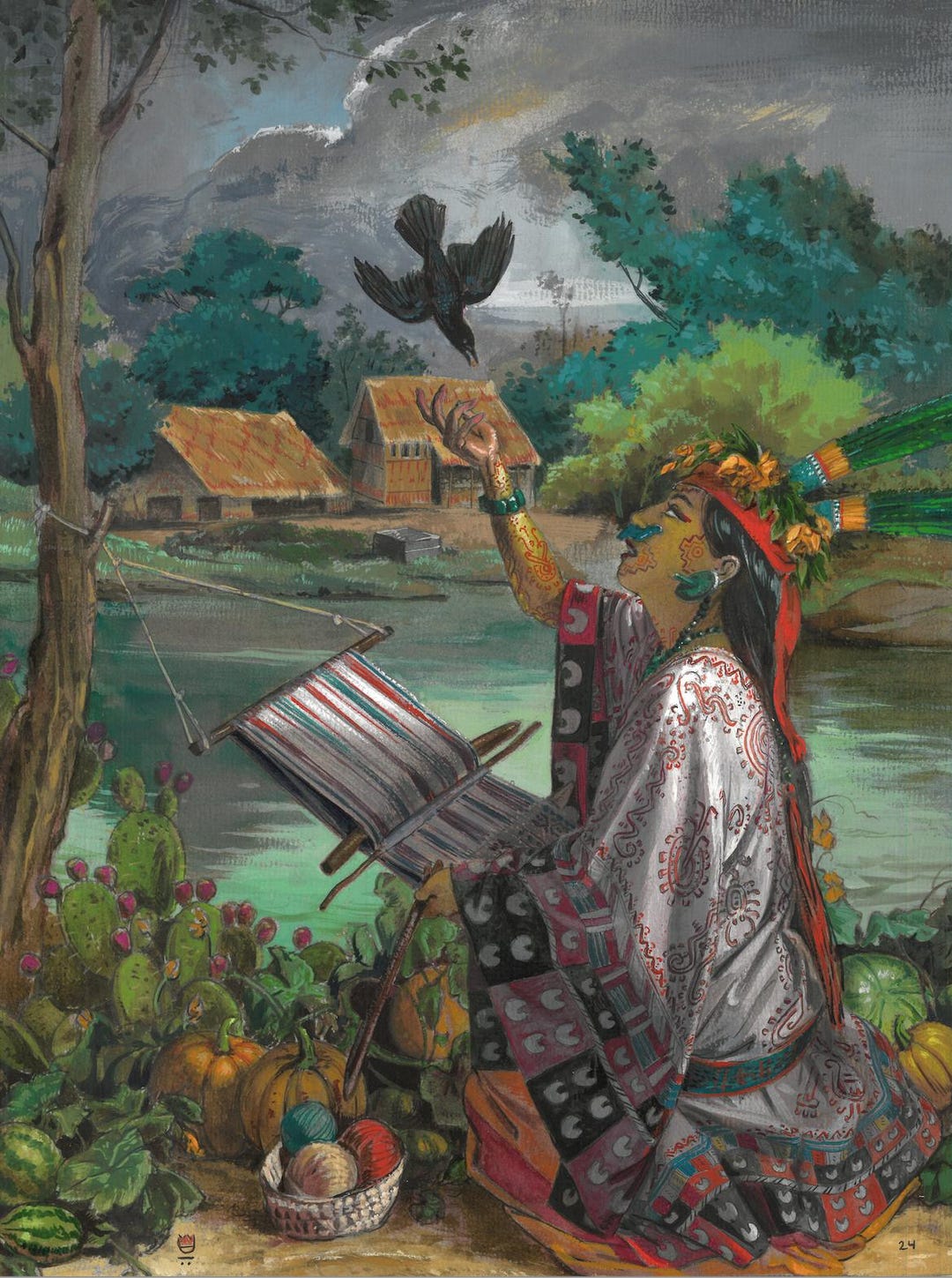 The Seduction of Tlanana. Aztec, Mexican Spirituality, Art, Corazon ...