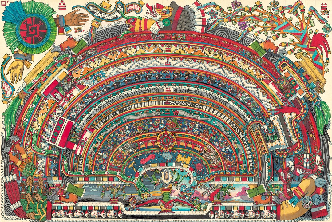 The Thirteen Heavens. Aztec, Mexican Spirituality, Corazon Mexica ...