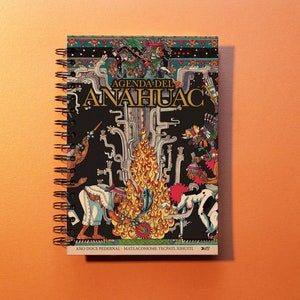 Anahuac Agenda 12 Flint, Mexica Aztec Calendar, Year Planner ...
