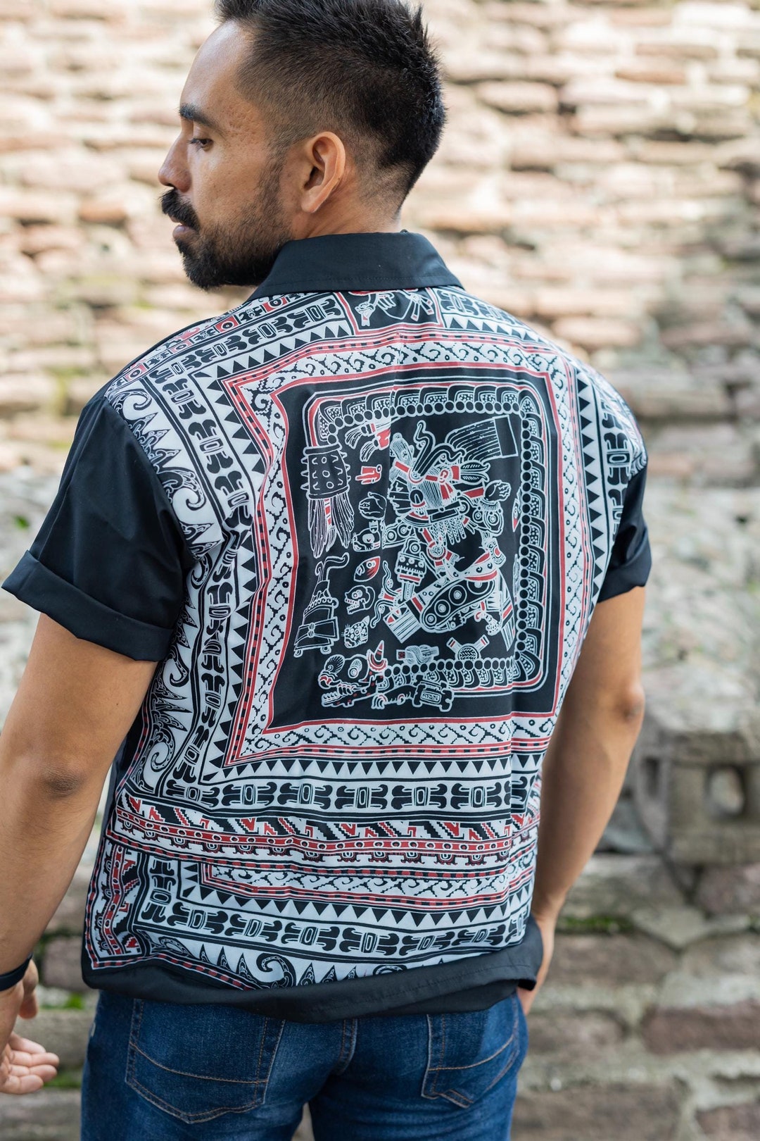 Tezcatlipoca Shirt, Mexica (aztec) Shirt, Cloth, Lord of Darkness ...