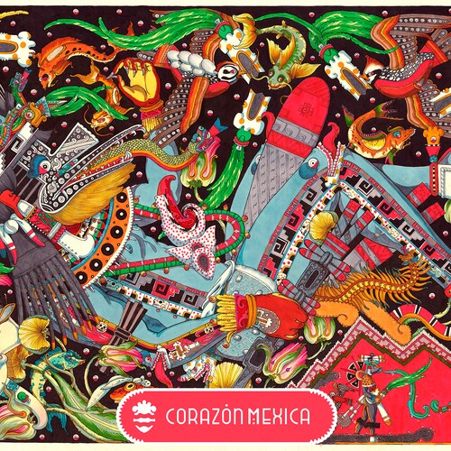 The Descent of Quetzalcoatl 3. Aztec Mexican Spirituality - Etsy
