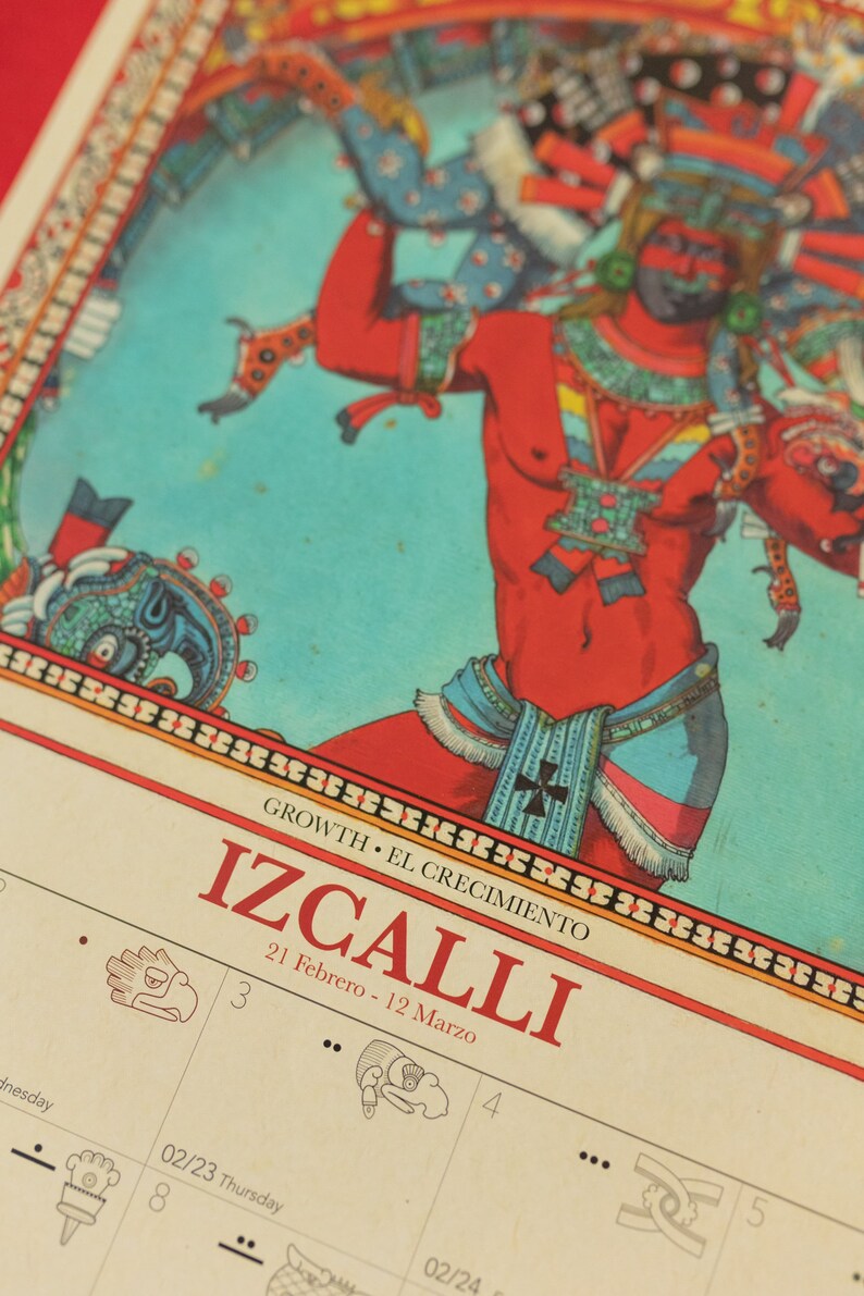 Calendario Del Anahuac 11 Acatl Mexica aztec Calendar 18 - Etsy Calendario Del Anahuac 11 Acatl Mexica aztec Calendar 18 - Etsy