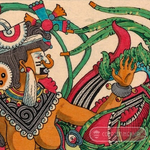 Chichimayahuel, Breastfeeding Mayahuel, Maguey Plant, Pulque, Mother - Etsy