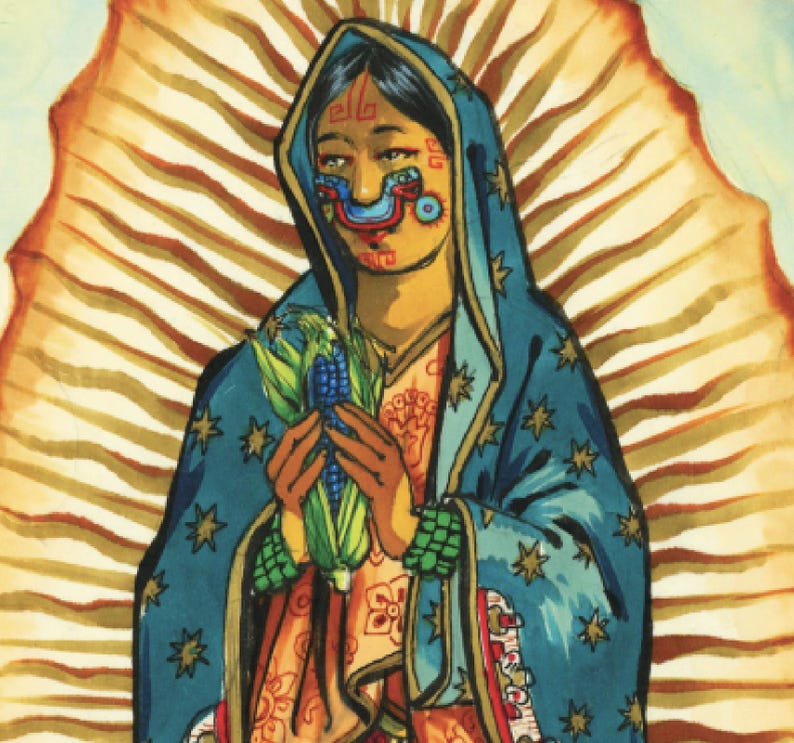 Tonantzin - Our Mother the Earth, Coatlicue, Earth Goddess, Nahua ...