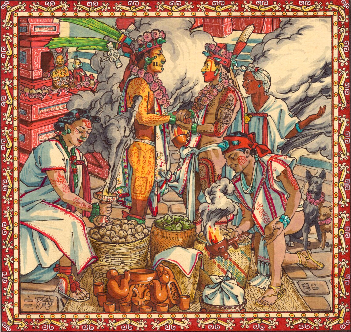 Xochihua Wedding Mexica aztec Marriage Wedding Ceremony - Etsy