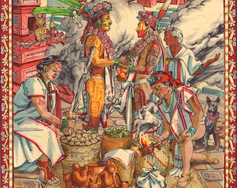 Xochihua Wedding Mexica aztec Marriage, Wedding Ceremony, Love Bond - Etsy