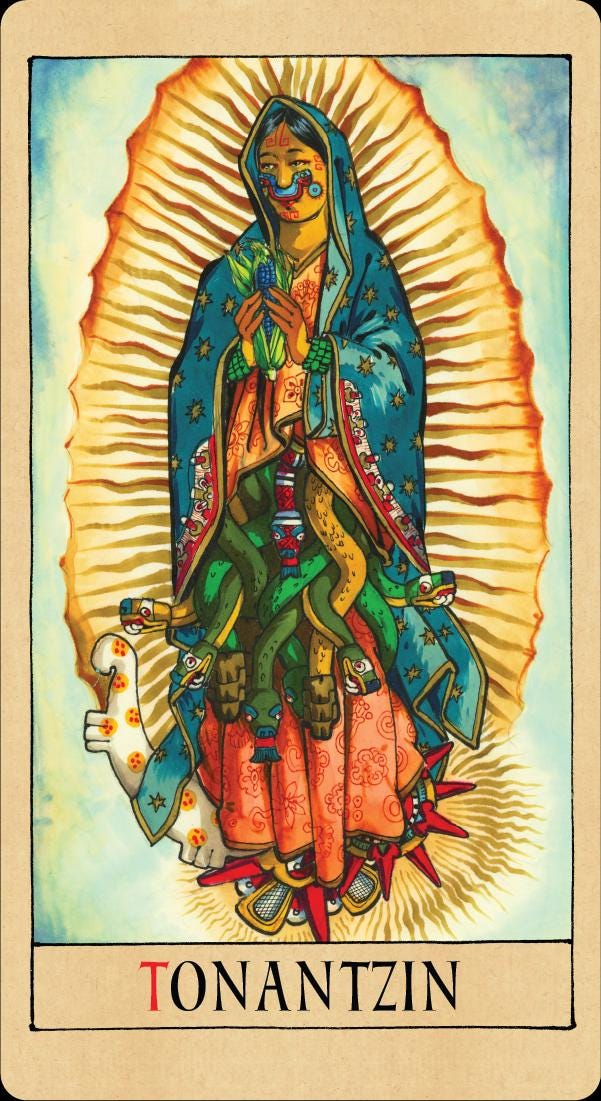 Tonantzin - Our Mother the Earth, Coatlicue, Earth Goddess, Nahua ...