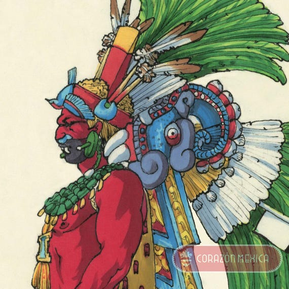 Xiuhtecuhtli Aztec God Of Fire