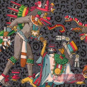 The Birth of Mayahuel 1. Aztec, Mexican Spirituality, Art, Corazon ...