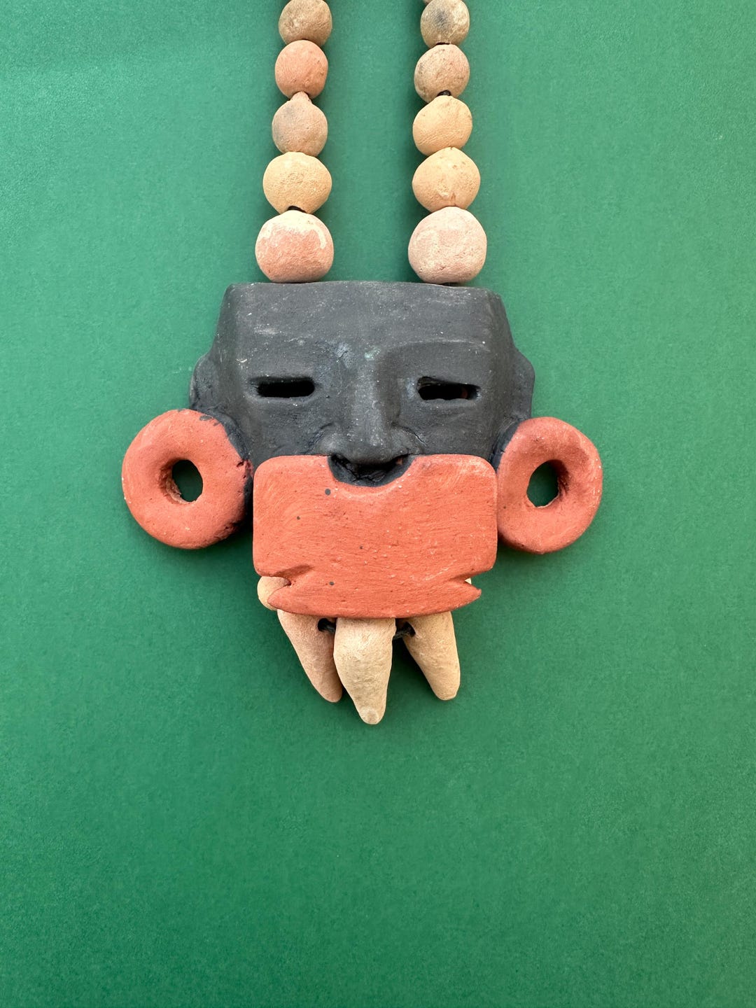 Necklace 2, Aztec Mexica Native American Spiritual Jewelry, Danzante - Etsy