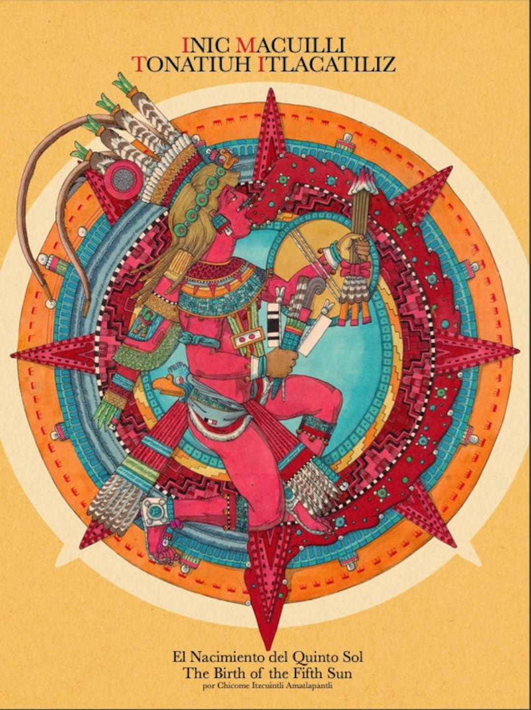 The Birth of the Fifth Sun, Inic Macuilli Tonatiuh Itlacatiliz ...