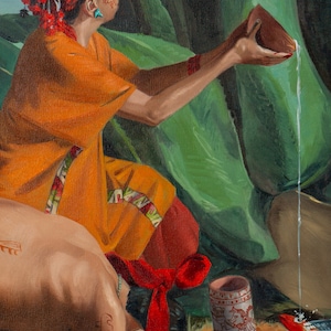 Mayahuel, Lady of Maguey, Pulque, Our Mother Earth, Virgin of Remedies ...