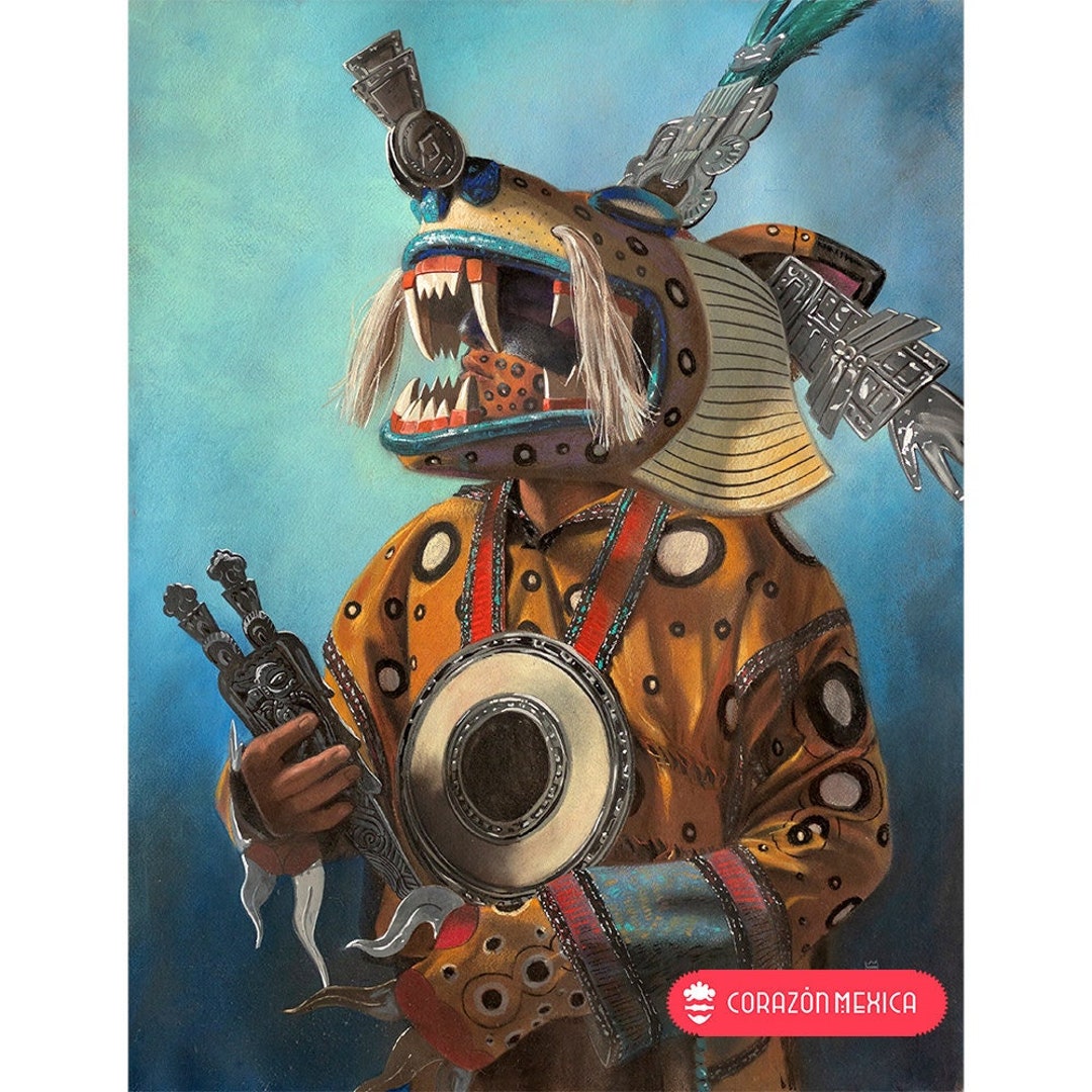 Aaron as Tepeyollotl - Mexica (aztec) Deity, Teotl, Tezcatlipoca ...