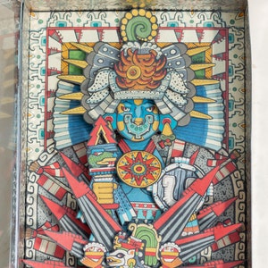Mayahuel Ixiptla, Paper Figure, Sacred Image - Lady of Maguey, Pulque ...